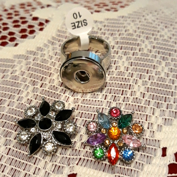 snap button | Jewelry | Snap Button Ring | Poshmark